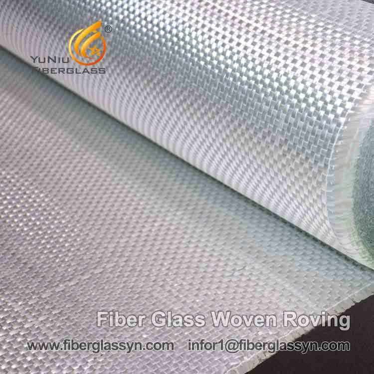 Easy Impregnation E-glass Fiber Woven Roving YuNiu Fiberglass